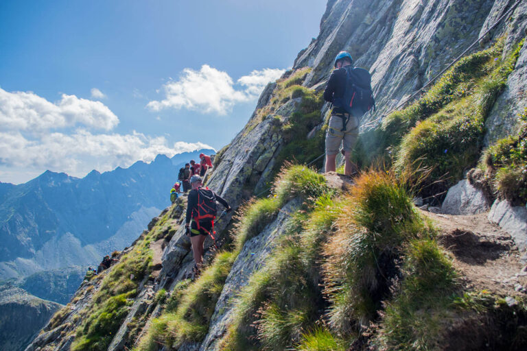 Czerwona Ławka (Tatry, Słowacja): via ferrata, szlak, opis trudności ...